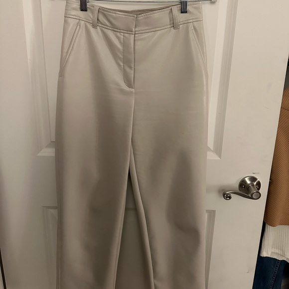 Babaton | Pants & Jumpsuits | Babaton Command Crop Faux Leather Pant ...